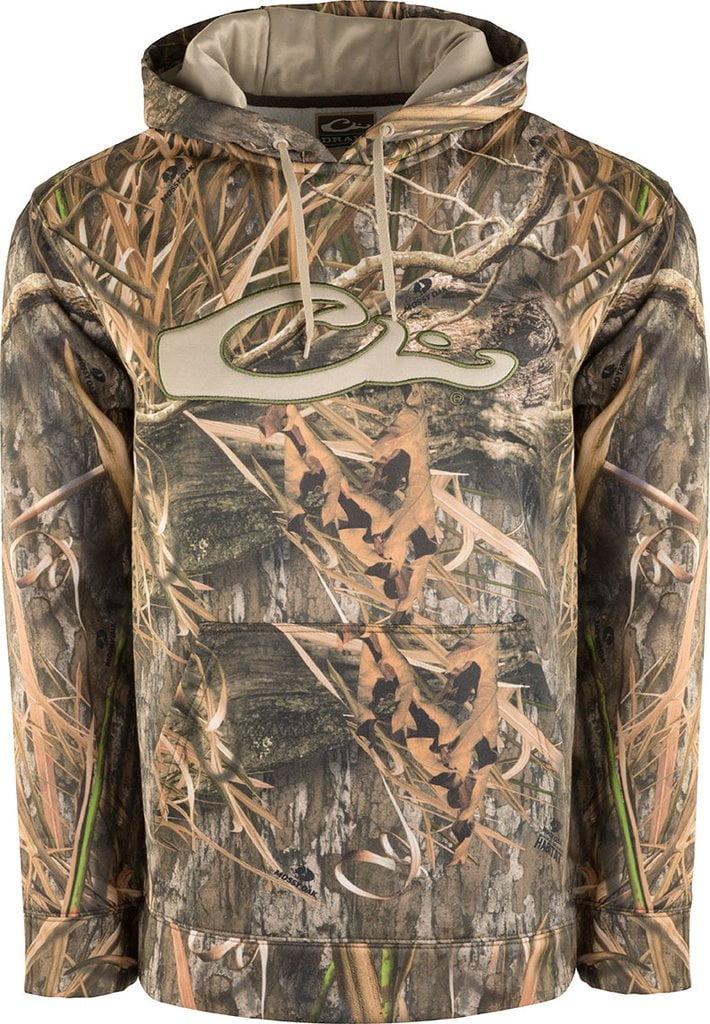 Drake Waterfowl Camo Performance Hoodie Jacket - Walmart.com
