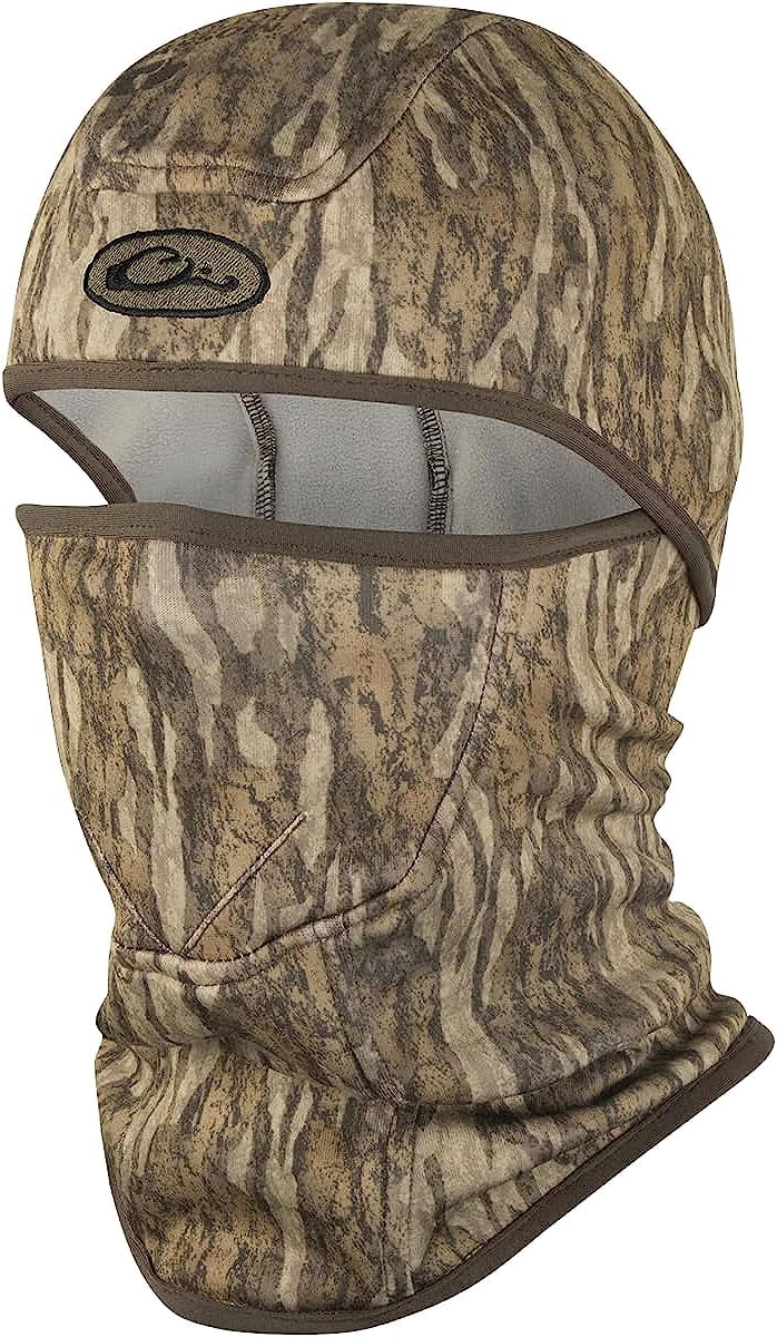 Drake Waterfowl Camouflage Balaclava Bottomland OSFM Full Head Coverage ...