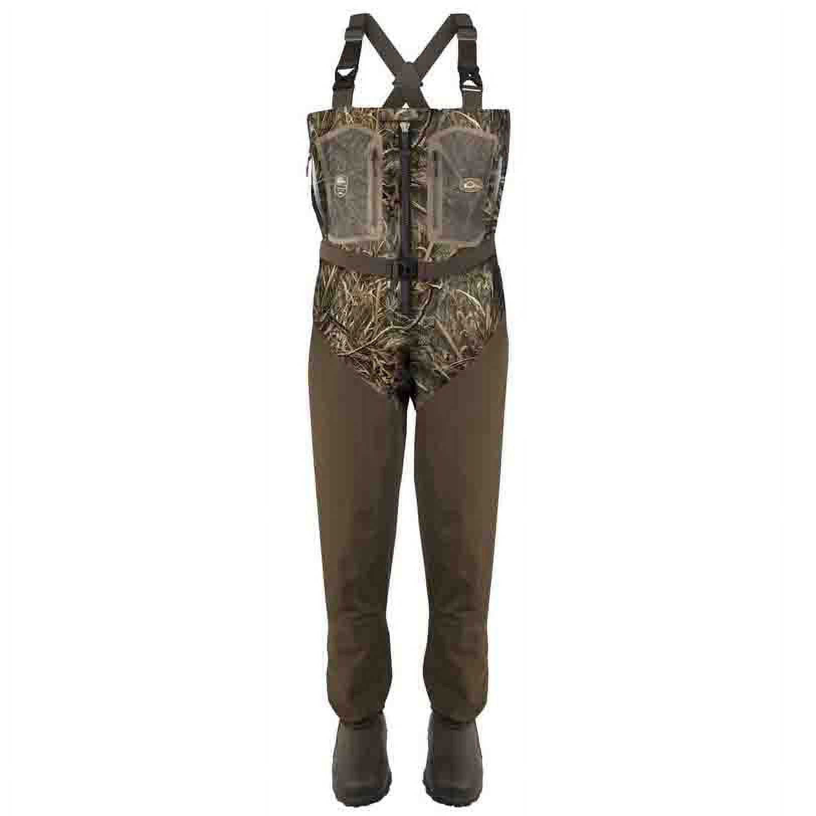 Drake Waterfowl Front Zip Guardian 4-Layer Wader with Tear-Away Liner ...