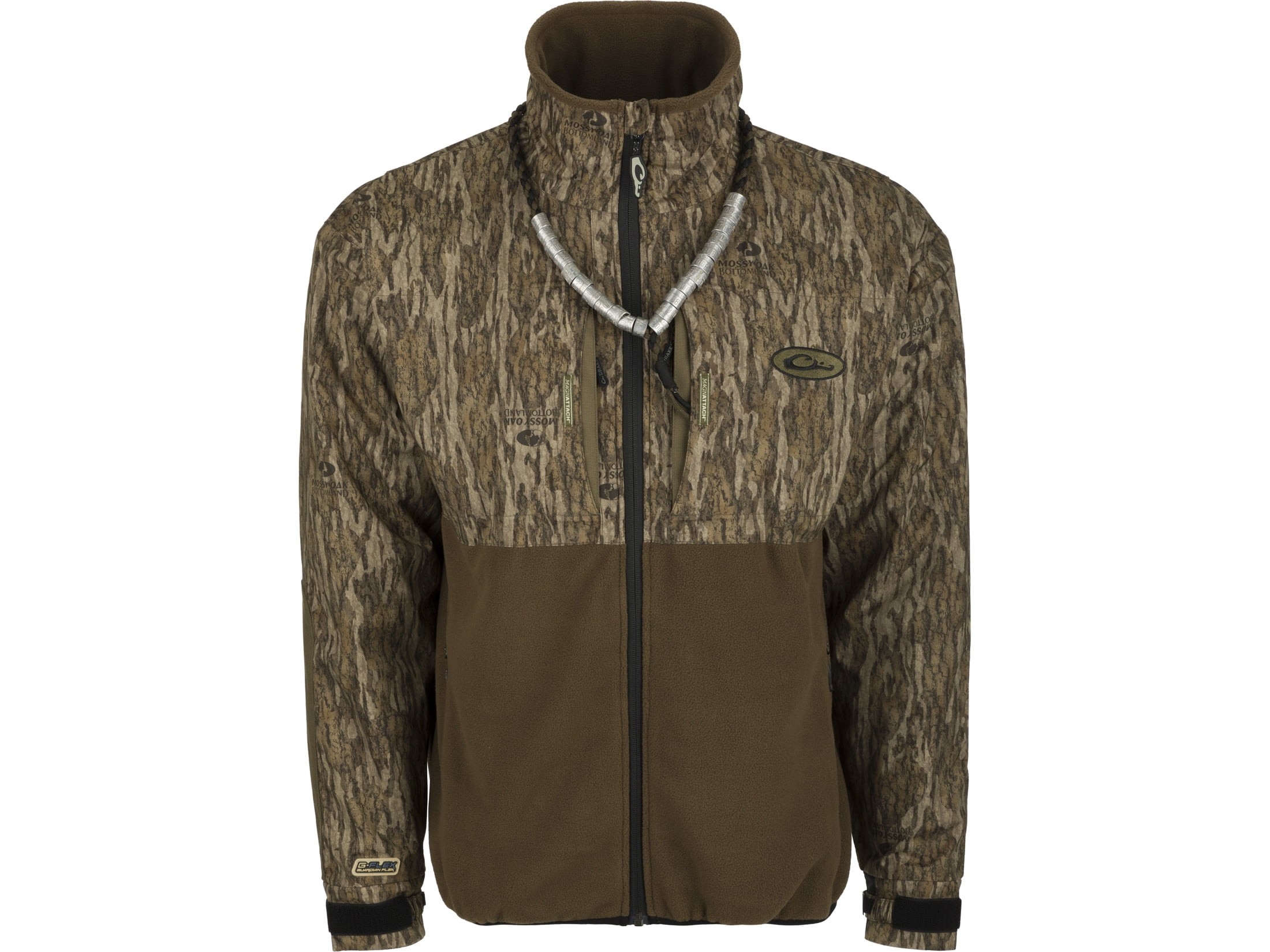 Drake Waterfowl Men's MST Guardian Eqwader Flex Fleece Full-Zip Jacket ...