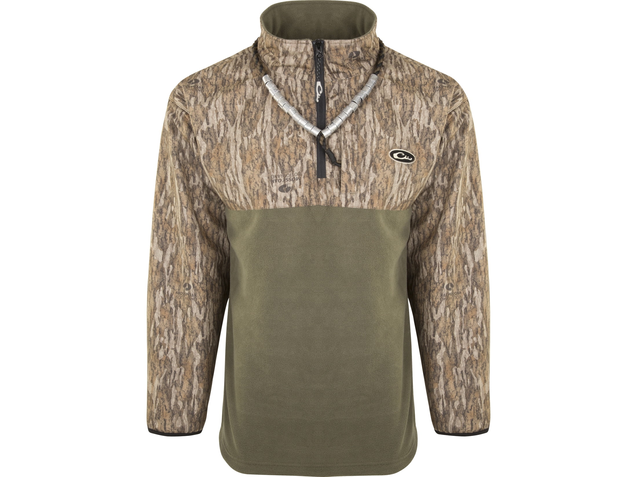 Free Shipping! Drake Men's Quarter Zip Refuge Eqwader Jacket Mossy Oak ...