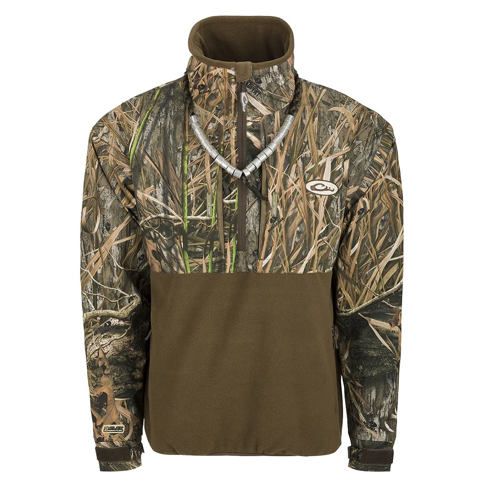 Drake Waterfowl Men's MST Guardian Eqwader Flex Fleece Quarter-Zip ...