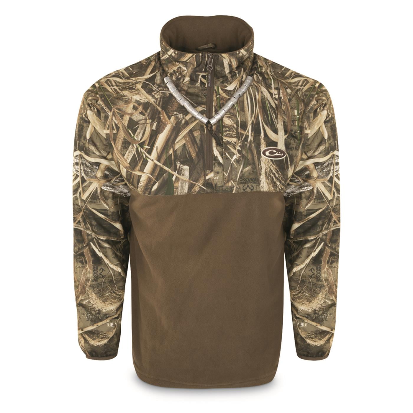 Drake Waterfowl Refuge Eqwader Quarter-zip Hunting Jacket - Walmart.com