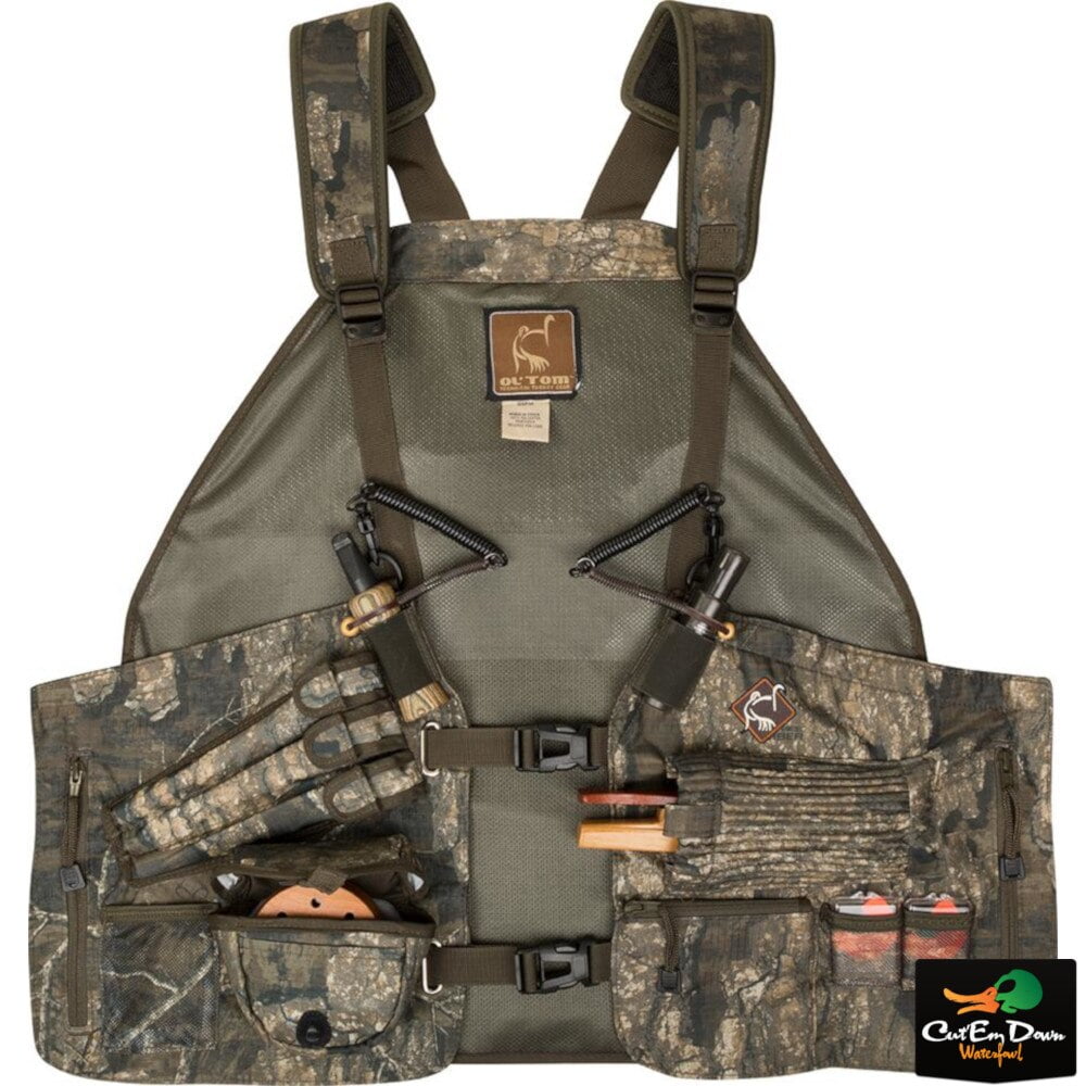 Drake Waterfowl Hunting Easy-Rider Turkey Vest- Realtree Timber with ...