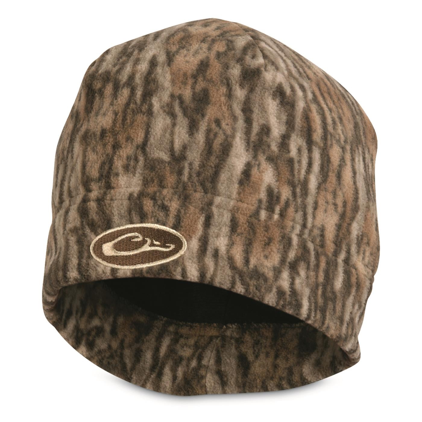 Drake Windproof Fleece Stocking Cap - Mossy Oak Bottomland - Walmart.com
