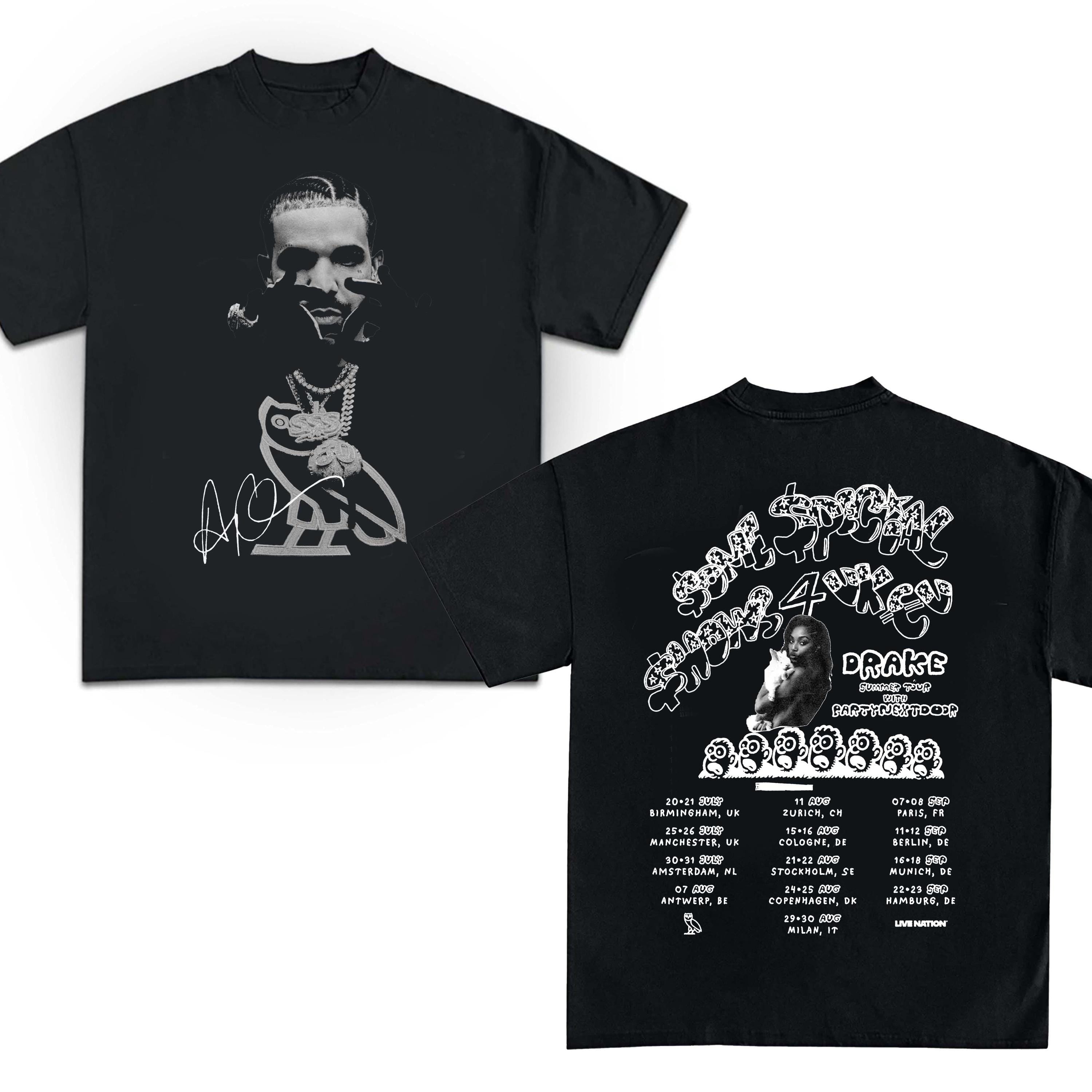 Drake With PARTYNEXTDOOR shirt - Walmart.com