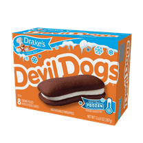 Hostess Drake's Cakes Devil Dogs, 8 cakes,13.63 oz (pack of 2)" [total ...