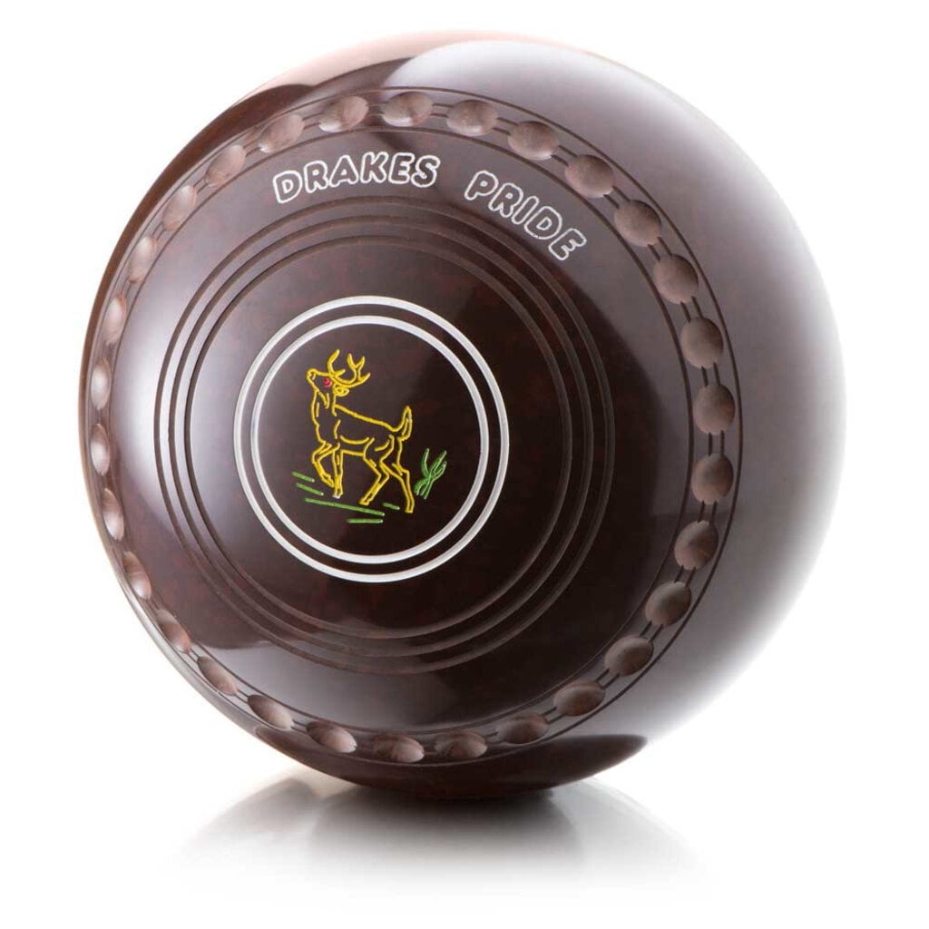 Drakes Pride Professional bowls - Brown, gripped, Size 2, Medium ...
