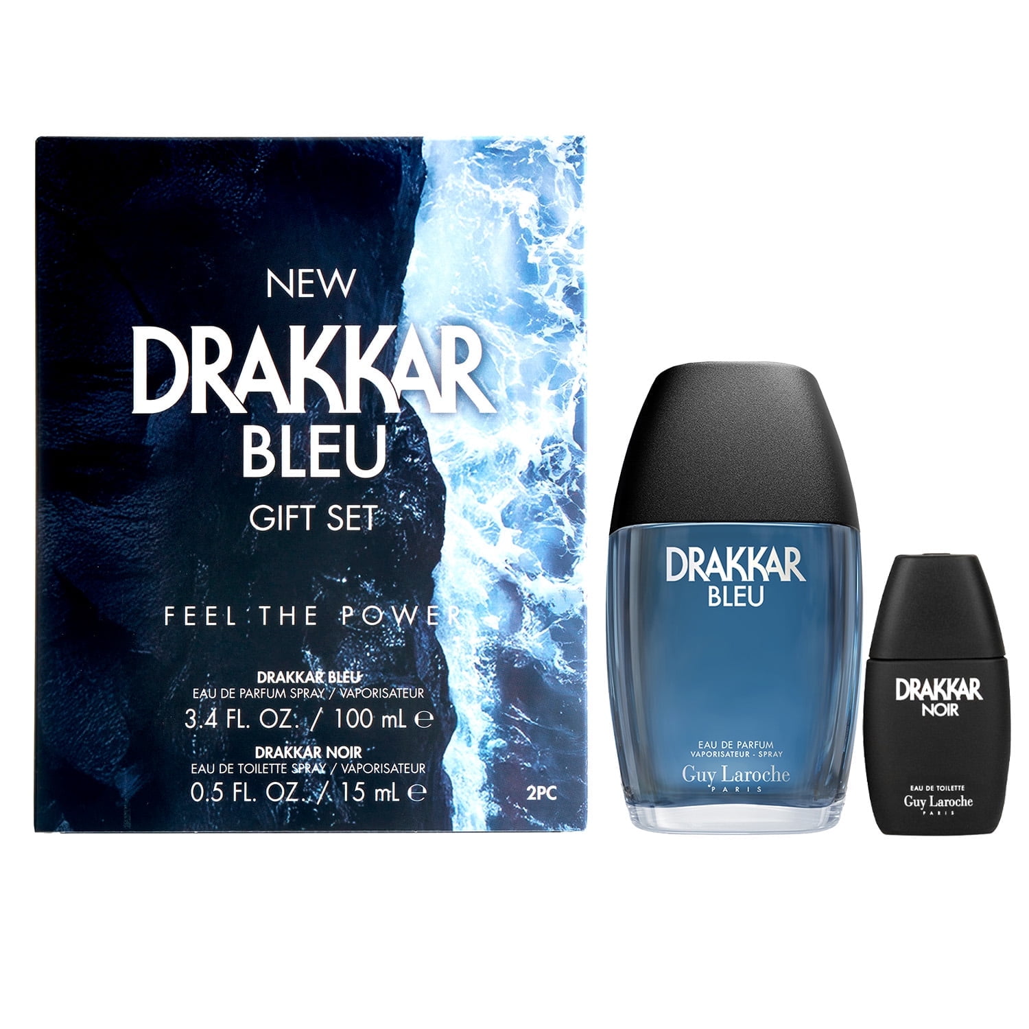 Drakkar Bleu Cologne Gift Set for Men, 2 Pieces - Walmart.com