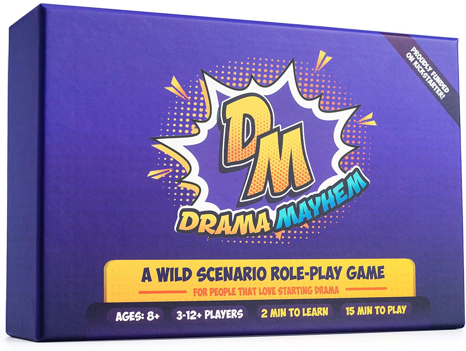 Drama Mayhem Family Party Game Cards - Funny Charades Cards Game for ...