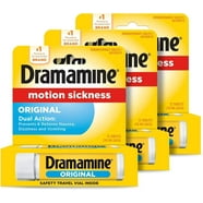 Dramamine Original, Motion Sickness Relief Tablets, Regular Travel Size ...