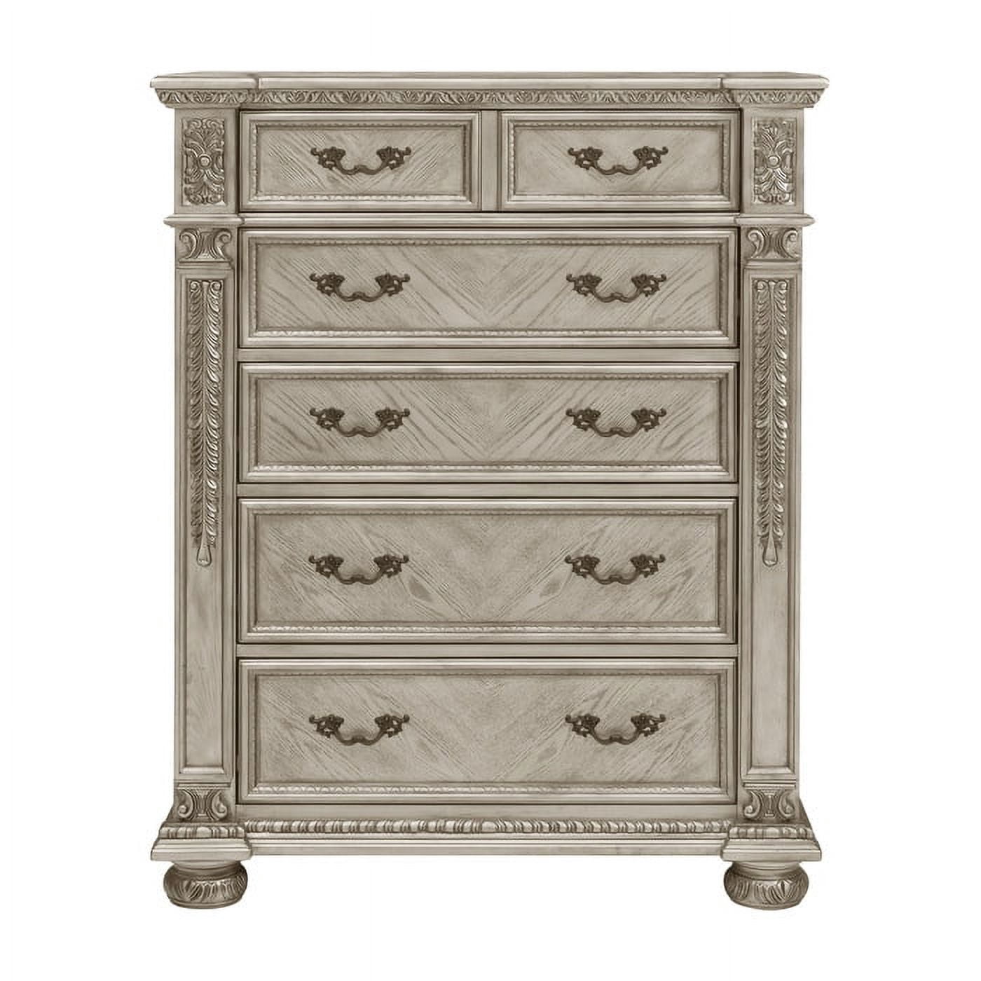 Dramatic Elegance: Catalonia Collection Chest with Old-World European ...