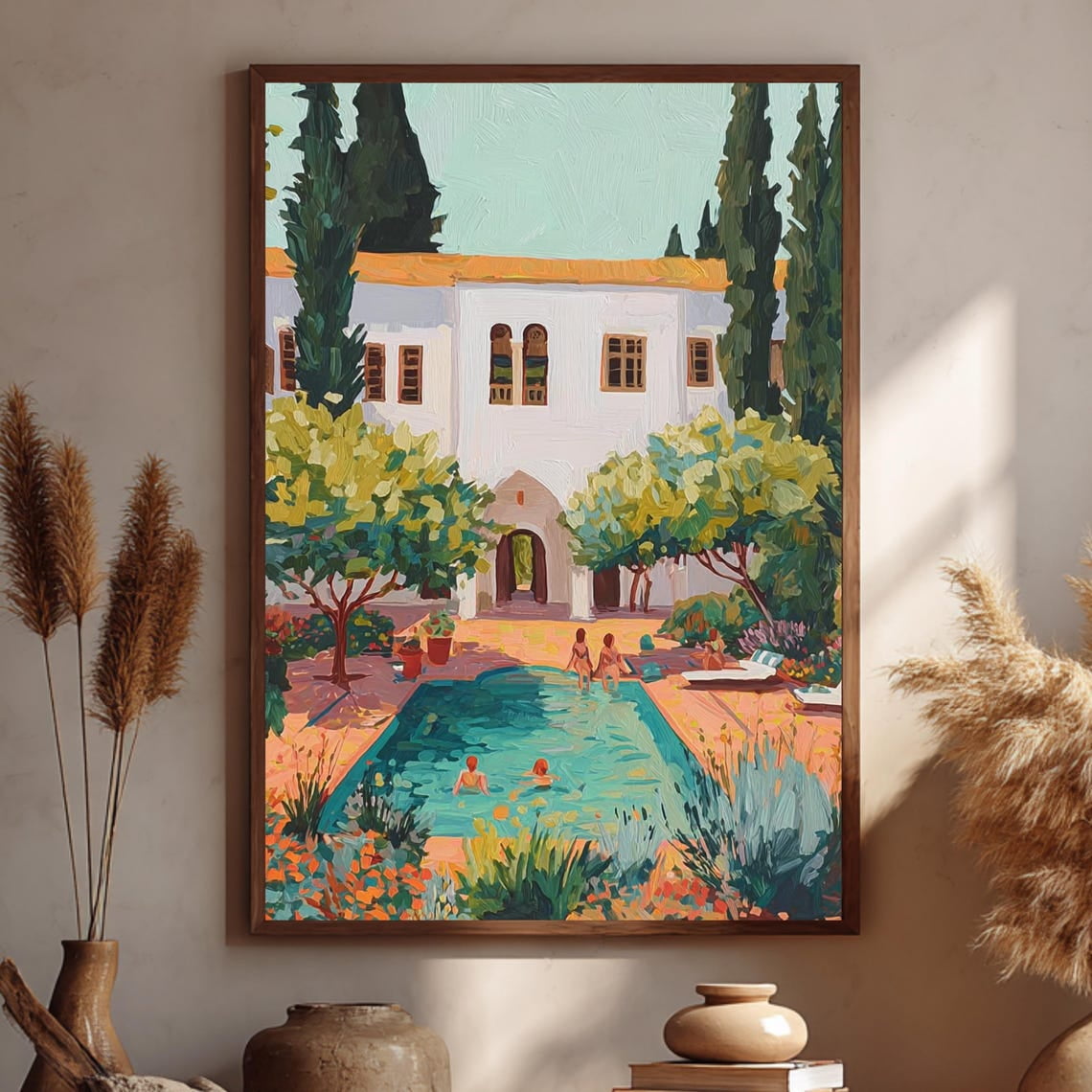 Dramatic Raven Moody Bird Art, Mystic Sky Scene, Rustic Poster Decor ...