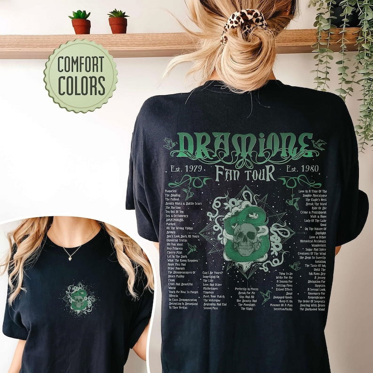 Dramione Fanfiction Comfort Colors Shirt, Dramione Tour Shirts, Draco ...