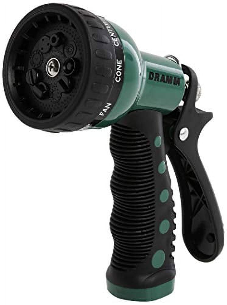 Dramm 12704 9-Pattern Revolver Spray Nozzle, Green - Walmart.com