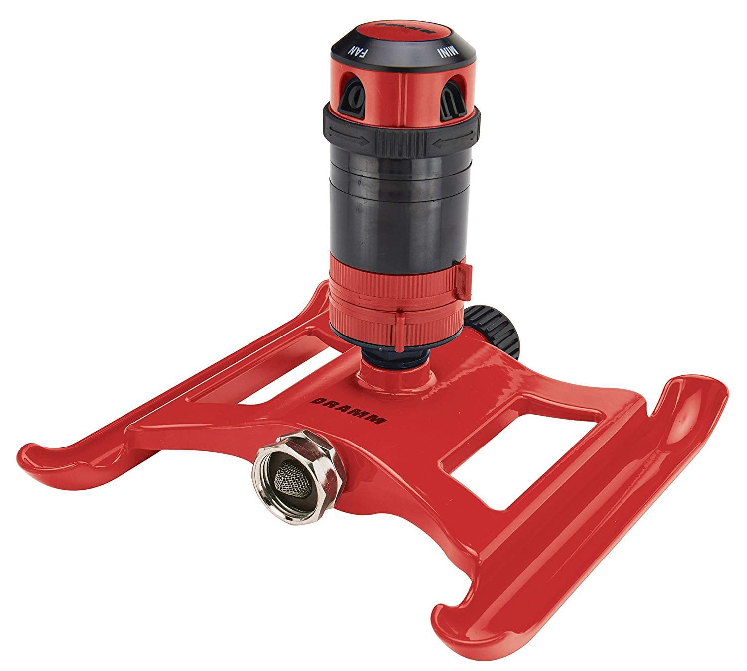 Dramm Metal Adjustable Red Gear Drive Sprinkler 10-15091 - Walmart.com