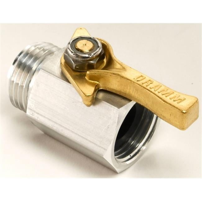 Dramm Corporation Aluminum Shut Off Valve - Walmart.com
