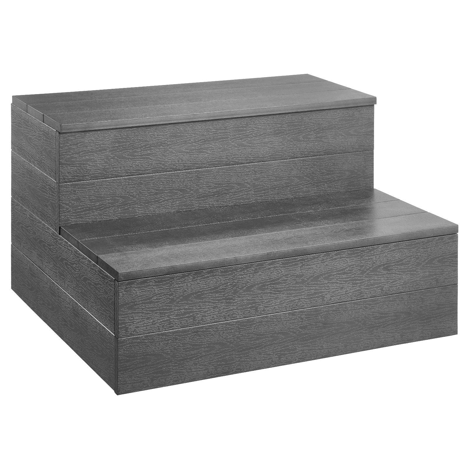 Dranite 2-Step Spa Stairs 600 lbs Weight Capacity 25 Inch Wide Graphite ...