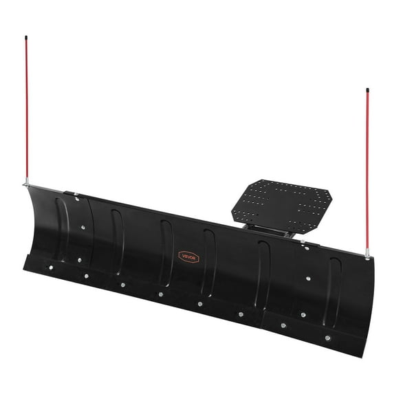Dranite 43" to 60" Adjustable UTV/ATV Snow Plow Kit, Heavy-Duty Steel ...