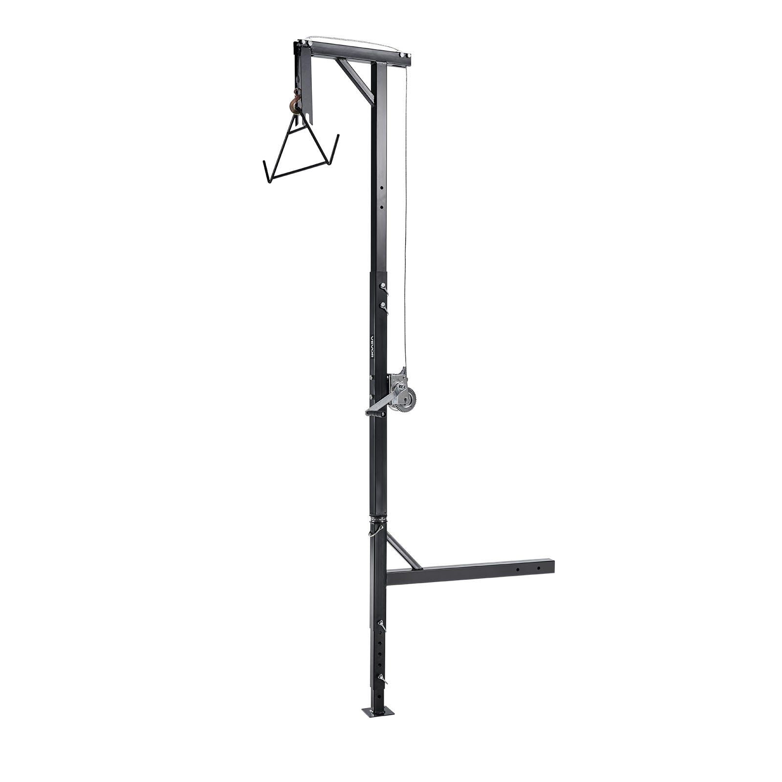 Dranite Truck Hitch Game Hoist with Winch, 500 lb Capacity, Adjustable ...