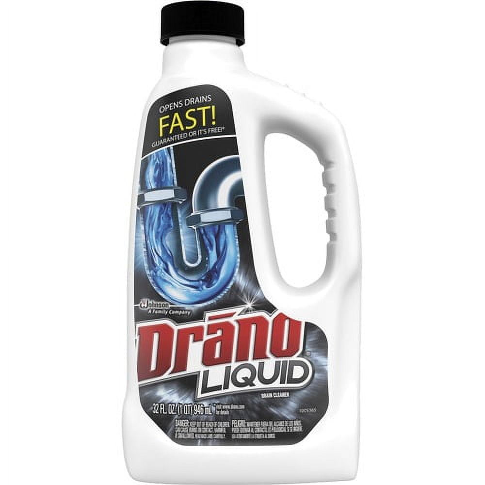 Drano Liquid Clog Remover - Liquid - 32 fl oz (1 quart) - 12 / Carton ...