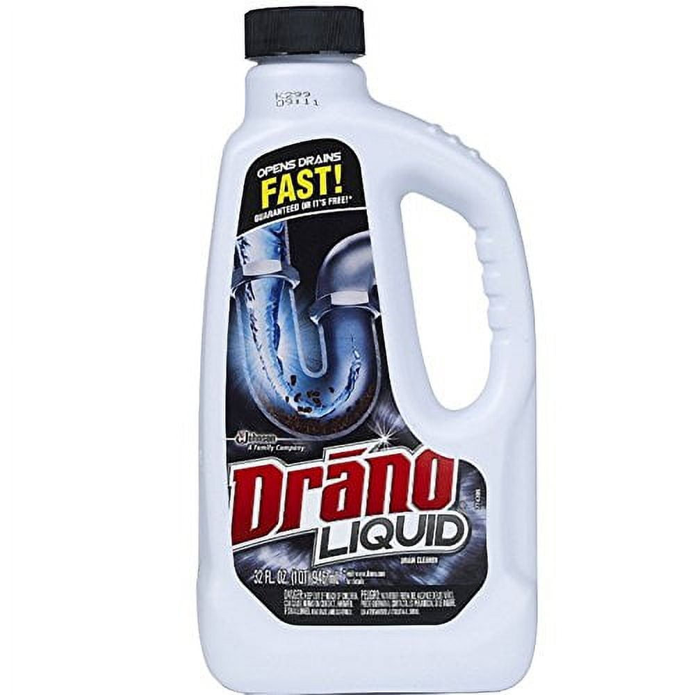 Drano Liquid Drain Clog Remover and Cleaner, 32 oz (Pack of 3 ...