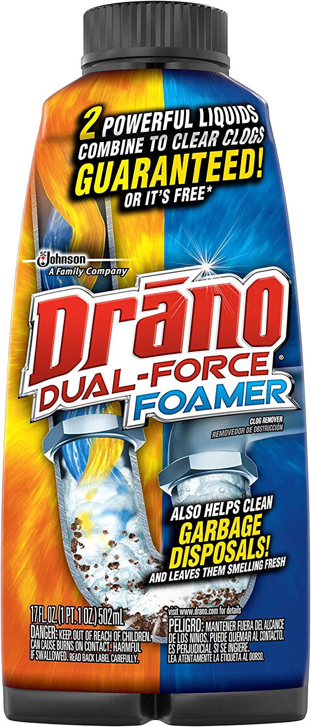 Drano Professional Strength Foamer Clog Remover - 17 Oz, 6 Pack ...