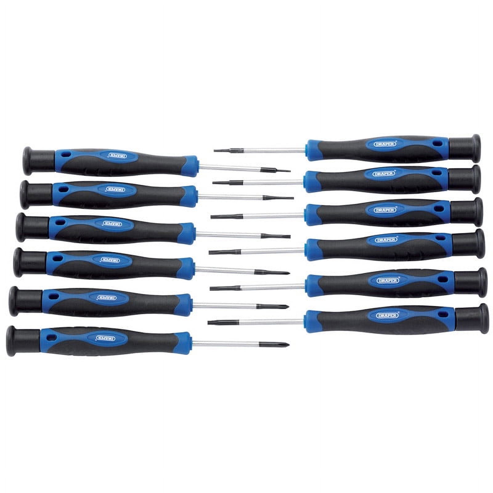 Draper 28118 Precision Screwdriver Set Slotted/Phillips/Torx 12 Piece - Walmart.com