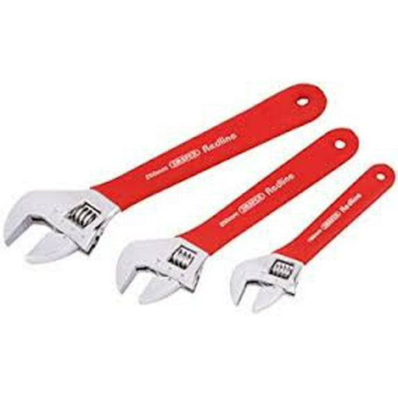 Draper 67634 Soft Grip Adjustable Wrench Set (3 Piece) - Walmart.com