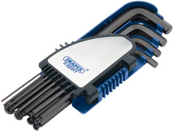 Draper Expert Af Hex Allen Key Set Ball End Imperial Allan Alan Keys 12 ...