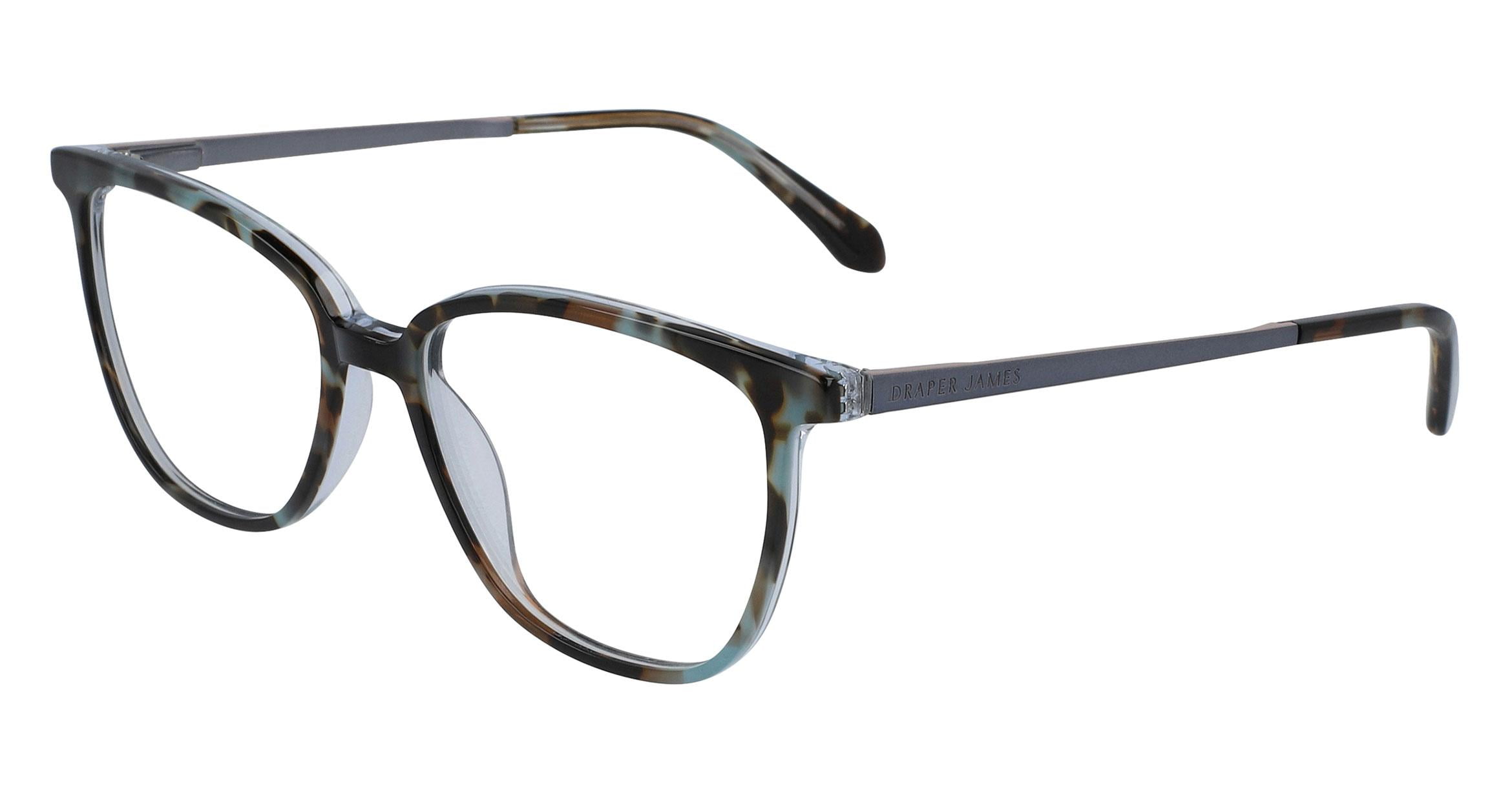 Draper James DJ5017 Eyeglasses 415 Blue Tortoise - Walmart.com