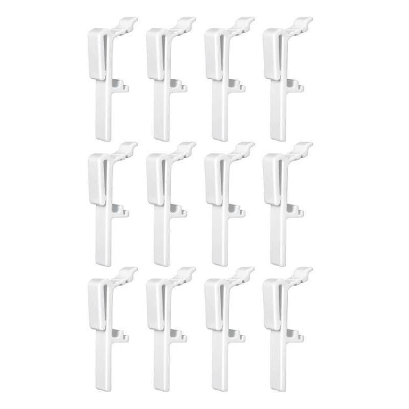 Drapery Hardware Valance Retainer Clip 12/24Pcs Dust Cover Valance Clip ...