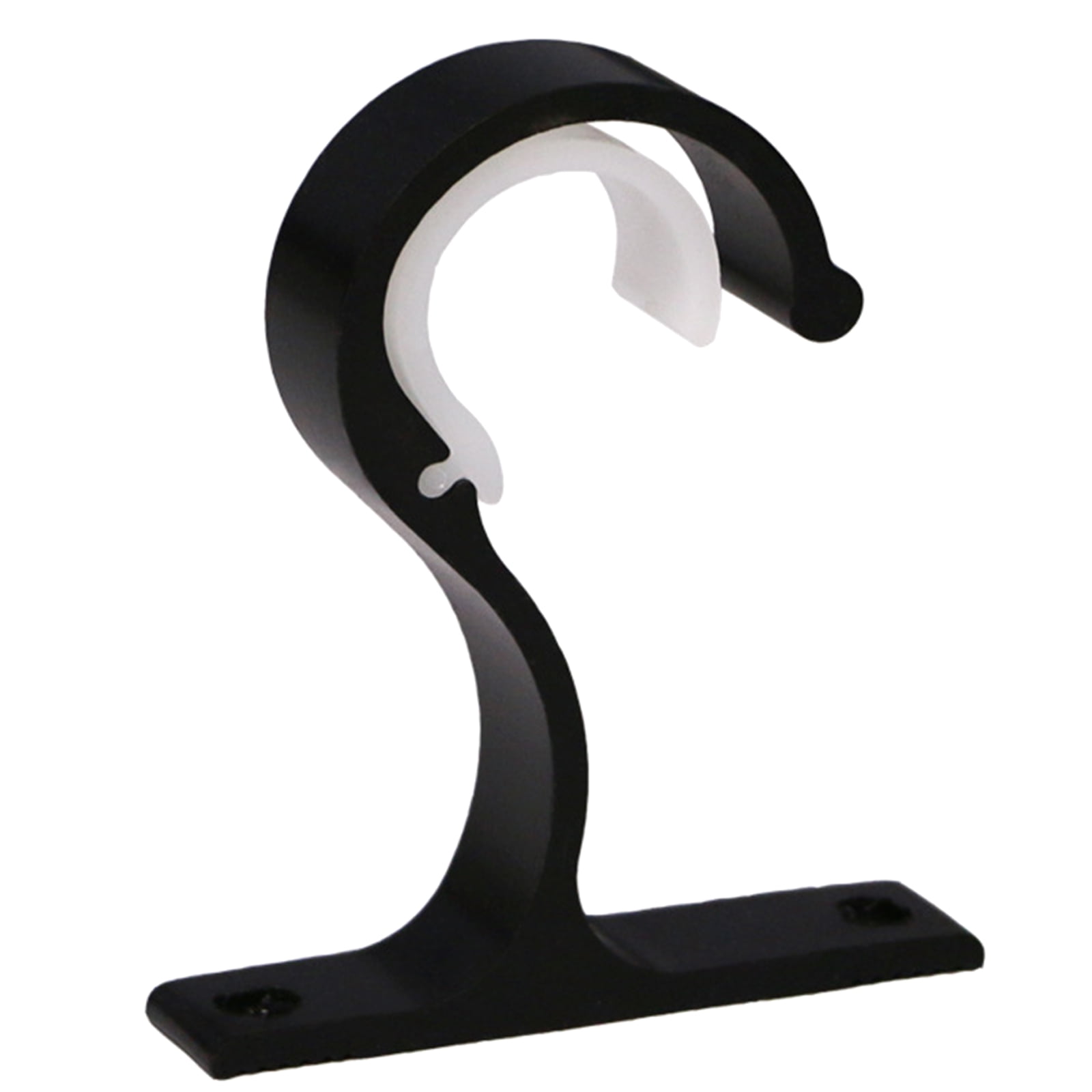 Drapery Hooks Bracket Adjustable Rod Holder for Window Decoration Set ...