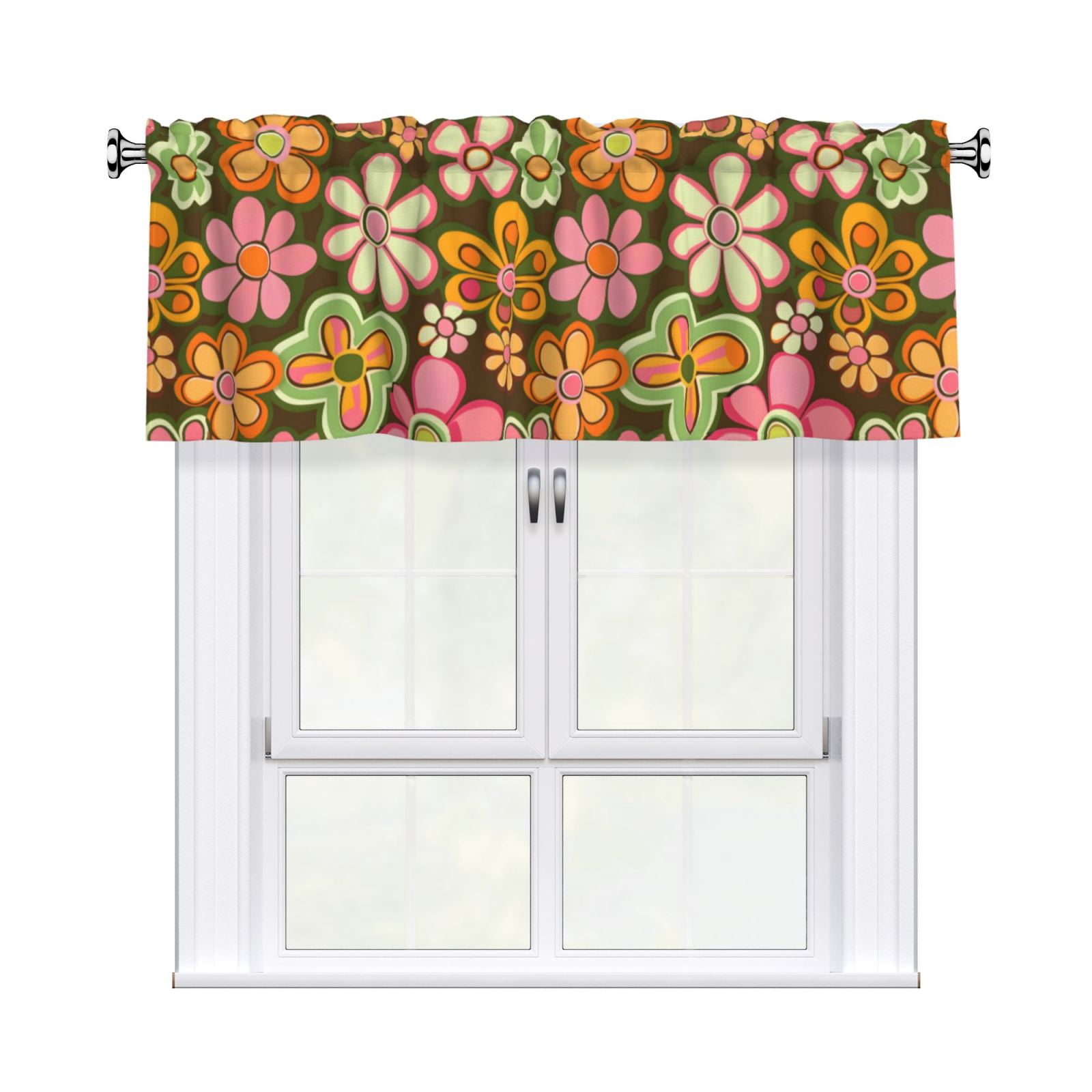Drapery Wear Rod Short Curtain 54x18in Filter With Light Feature For ...