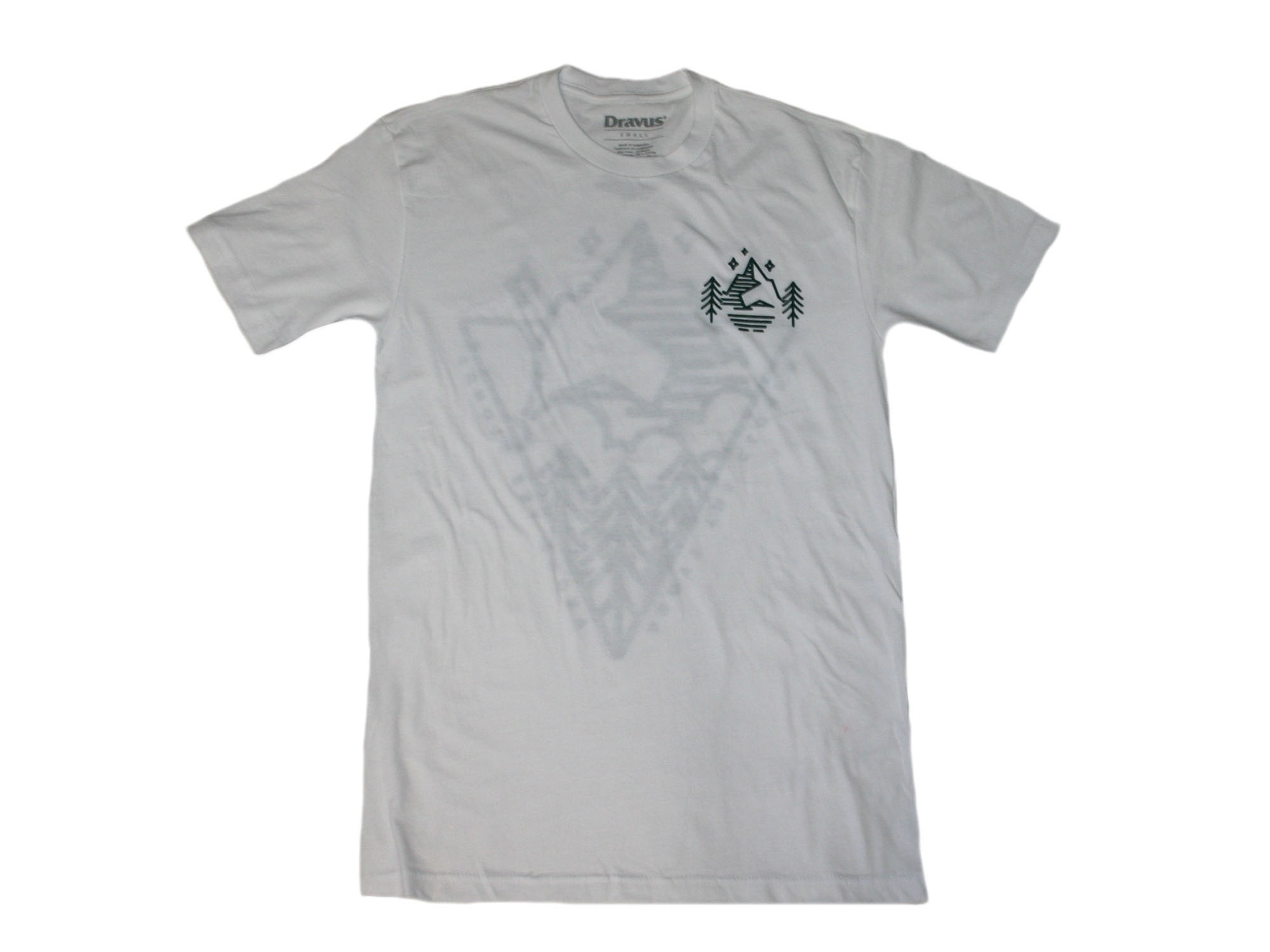 Dravus Above The Clouds Men's White T-Shirt Size Small - Walmart.com