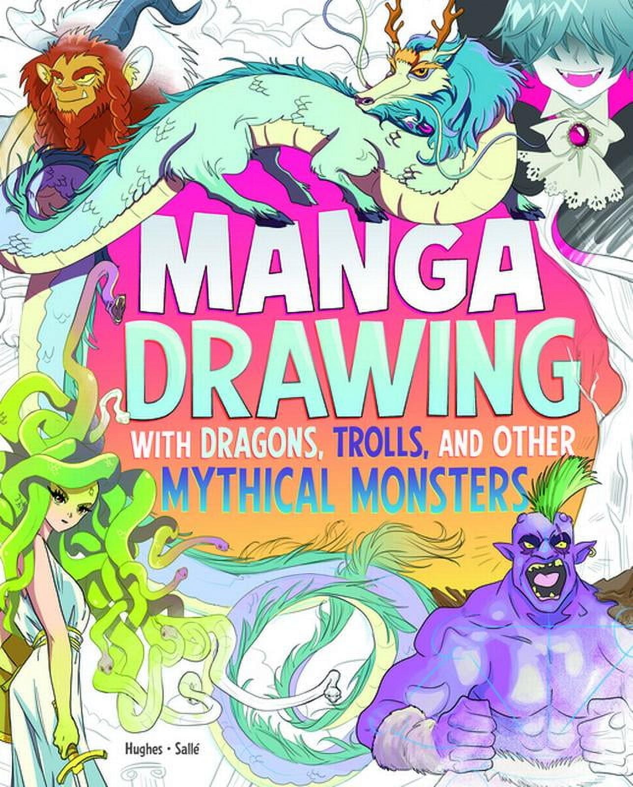 Draw Manga Mythical Creatures Manga Drawing with Dragons, Trolls, and ...