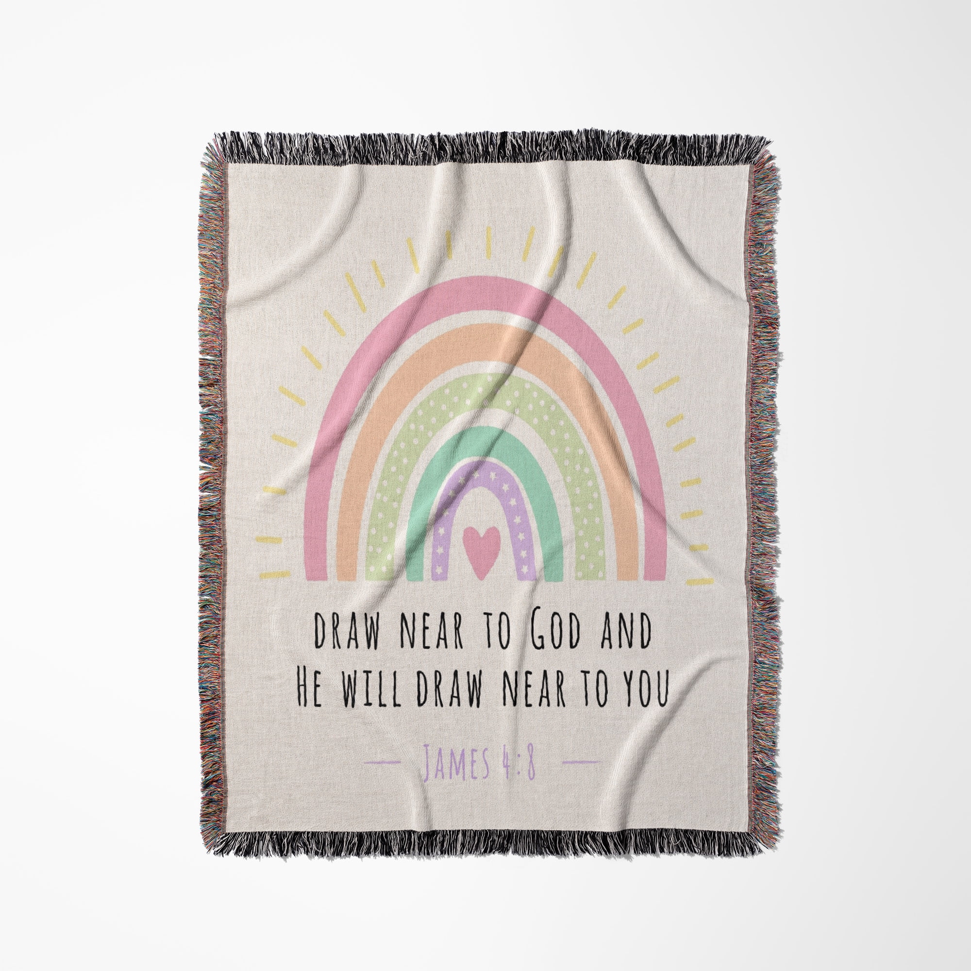 Draw Near To God And He Will Draw Near To You - Bible Verse Quote ...