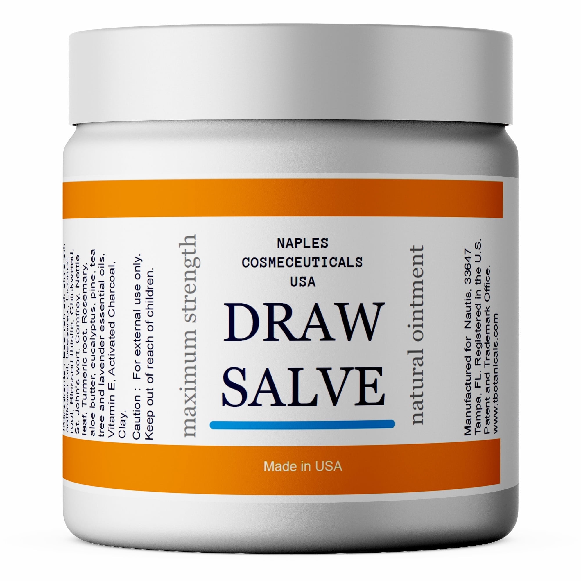 Naples Cosmeceuticals Drawing Salve, Fast Relief for Boils, Cysts ...