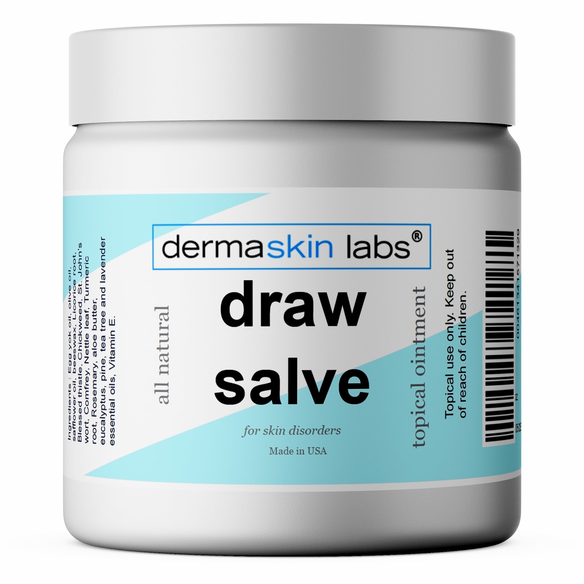 Dermaskin Labs Medicated Drawing Salve, Natural Relief for Boils, Cysts ...