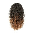 Draw String Curly Ponytail Wigs 14Inch Synthetic Fiber Heat Resistant ...