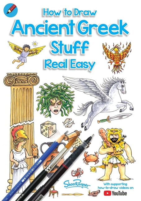 Draw Stuff Real Easy How To Draw Ancient Greek Stuff Real Easy: Easy ...