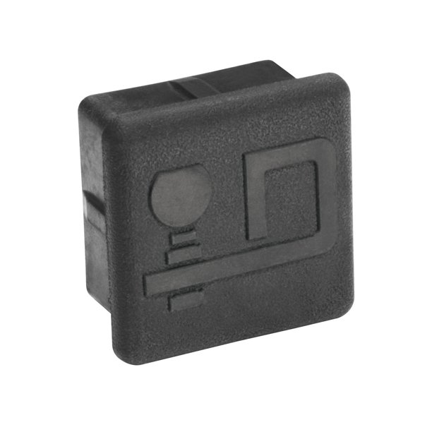 Draw-Tite 7010 Rubber Economy Receiver Tube Cover - Walmart.com