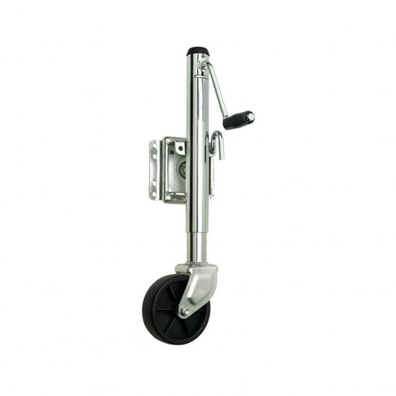 Draw-Tite Utility Trailer Jack | Side Mount Jack | w/ Bracket & Caster ...