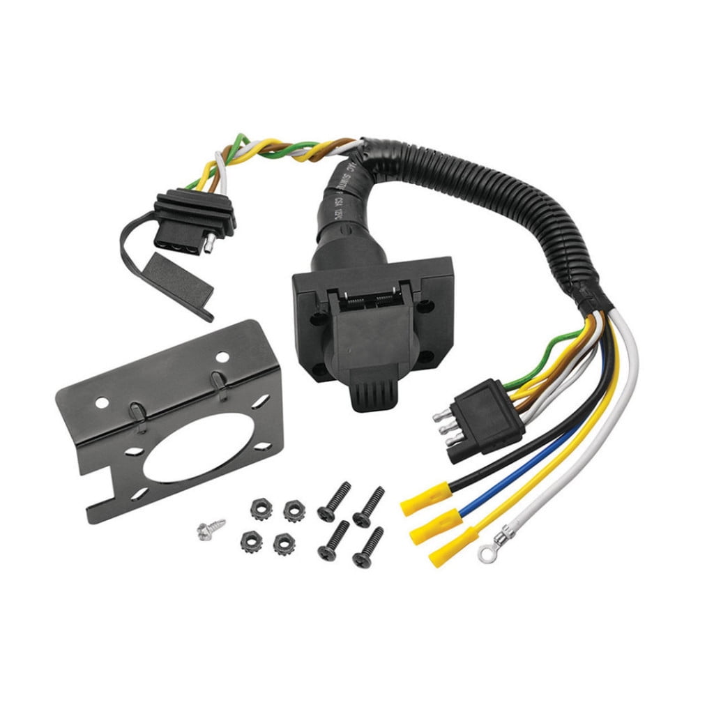 Draw-Tite Wiring Adapter | 7-Way Round/4-Way Flat Multi-Tow Combo | T ...