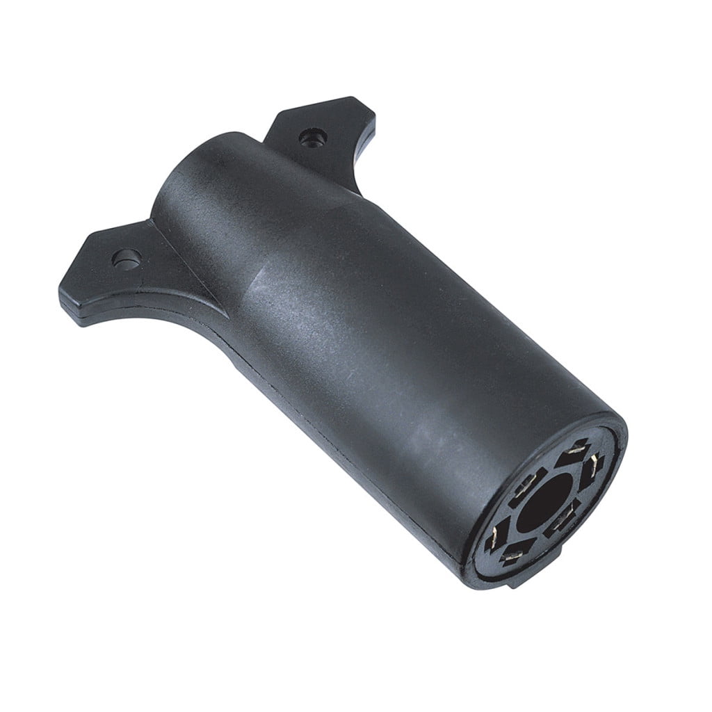 Draw-Tite Wiring Adapter | w/ Flat Pins | 7-Way Round To 6-Way Round ...