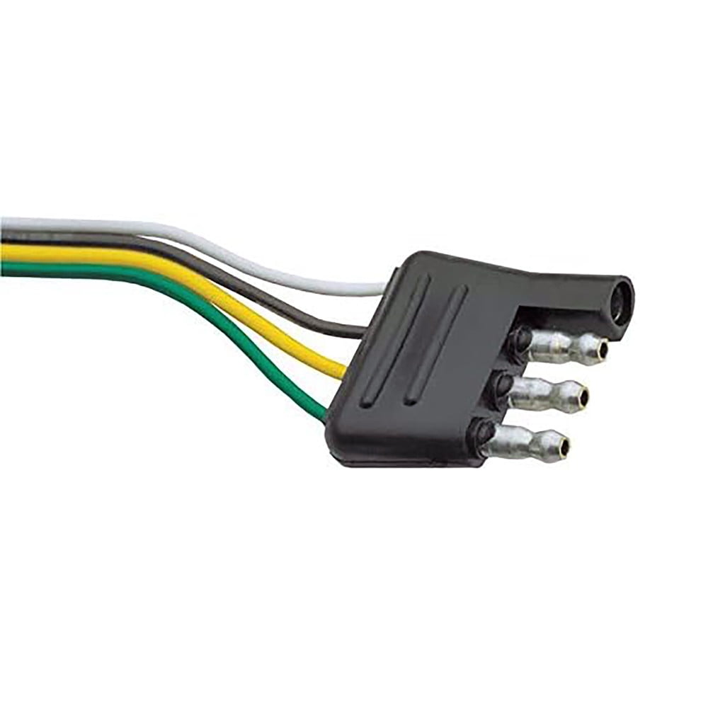 Draw-Tite Wiring Connector | 12in | 4-Way Flat Trailer End | 7.5 Amps ...