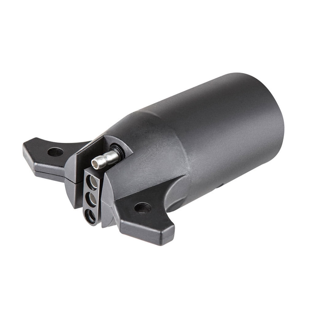 Draw-Tite Wiring Connector | 4-Flat To 7-Way Standard Plug | Round | w ...