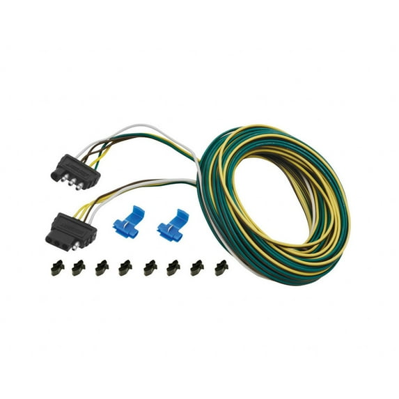 Draw-Tite Wiring Connector | 4-Way Flat Trailer End | 25ft. Wishbone ...