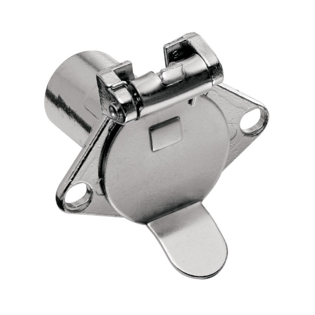 Draw-Tite Wiring Connector | 4-Way Round Connector Car End | Metal ...