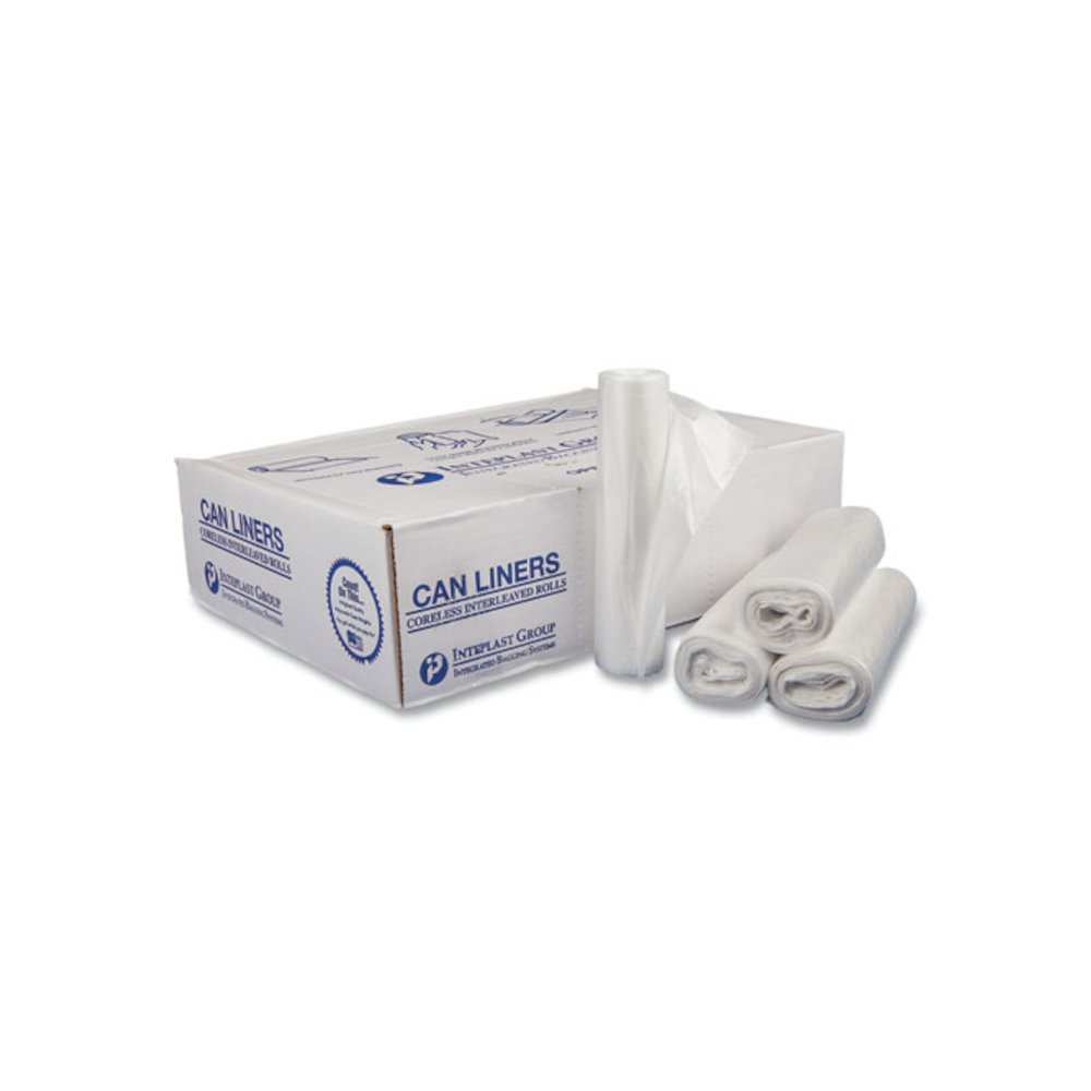 Draw-Tuff Institutional Draw-Tape Can Liners 12 gal, 0.7 mil, 28" x 24 ...